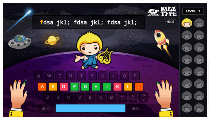 Have Fun With Free Typing Games for Kids from Kidztype