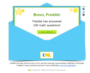 IXL Reviews - Why We Love it in Our Homeschool of One
