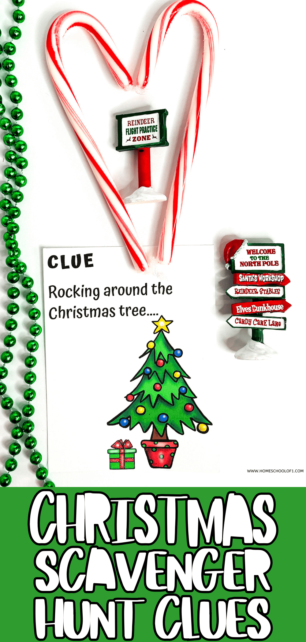 Free Christmas Scavenger Hunt Clues For Kids (Printable Riddles)