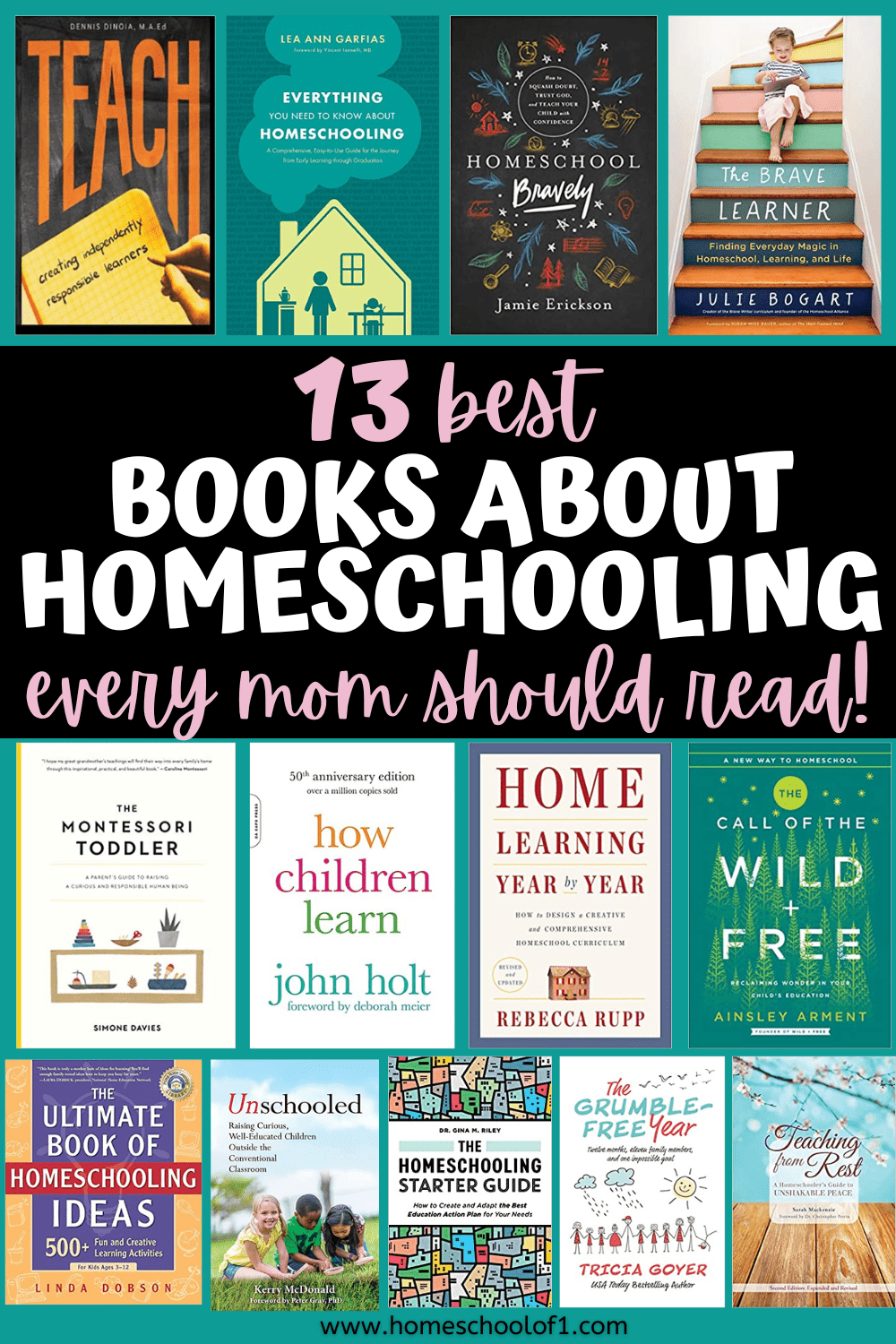 17 Must-Read Homeschool Books That Changed How I Teach