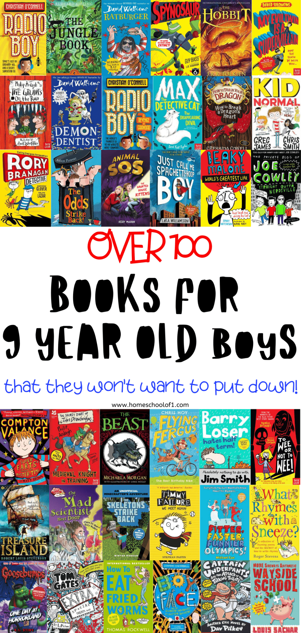 100 Best Books for 9 Year Old Boys (Updated 2024)
