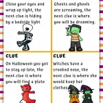 Free Halloween Scavenger Hunt Clues For A Spooky Adventure