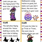 Free Halloween Scavenger Hunt Clues For A Spooky Adventure