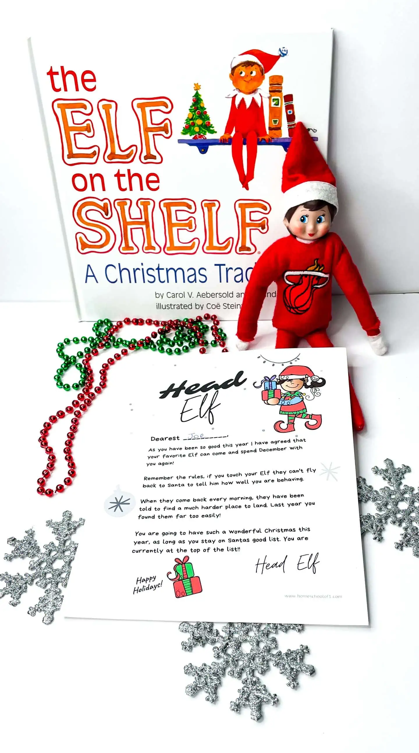 5 Super Cute Free Elf on the Shelf Arrival Letter Printables