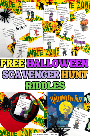Free Halloween Scavenger Hunt Clues For A Spooky Adventure