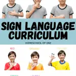 Best ASL Homeschool Curriculum (+ Free Poster)