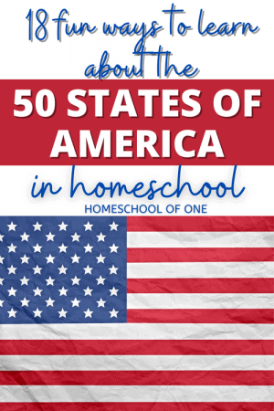 18 Fun Ways to Learn The 50 States of America - Homeschool of One