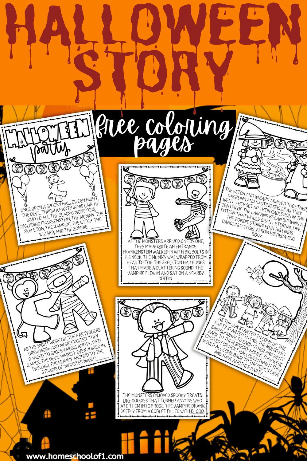 Free Printable Halloween Coloring Pages