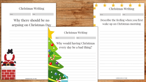 40 FREE Christmas Writing Prompts For Kids Aged 5-14