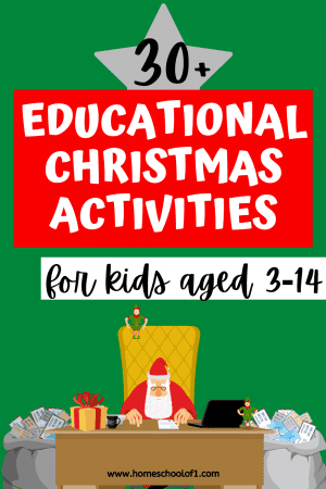 35 Educational Christmas Activities for kids aged 3-14
