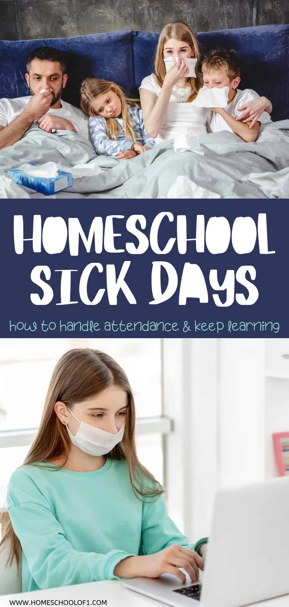 Homeschool Sick Days | How to Keep Learning