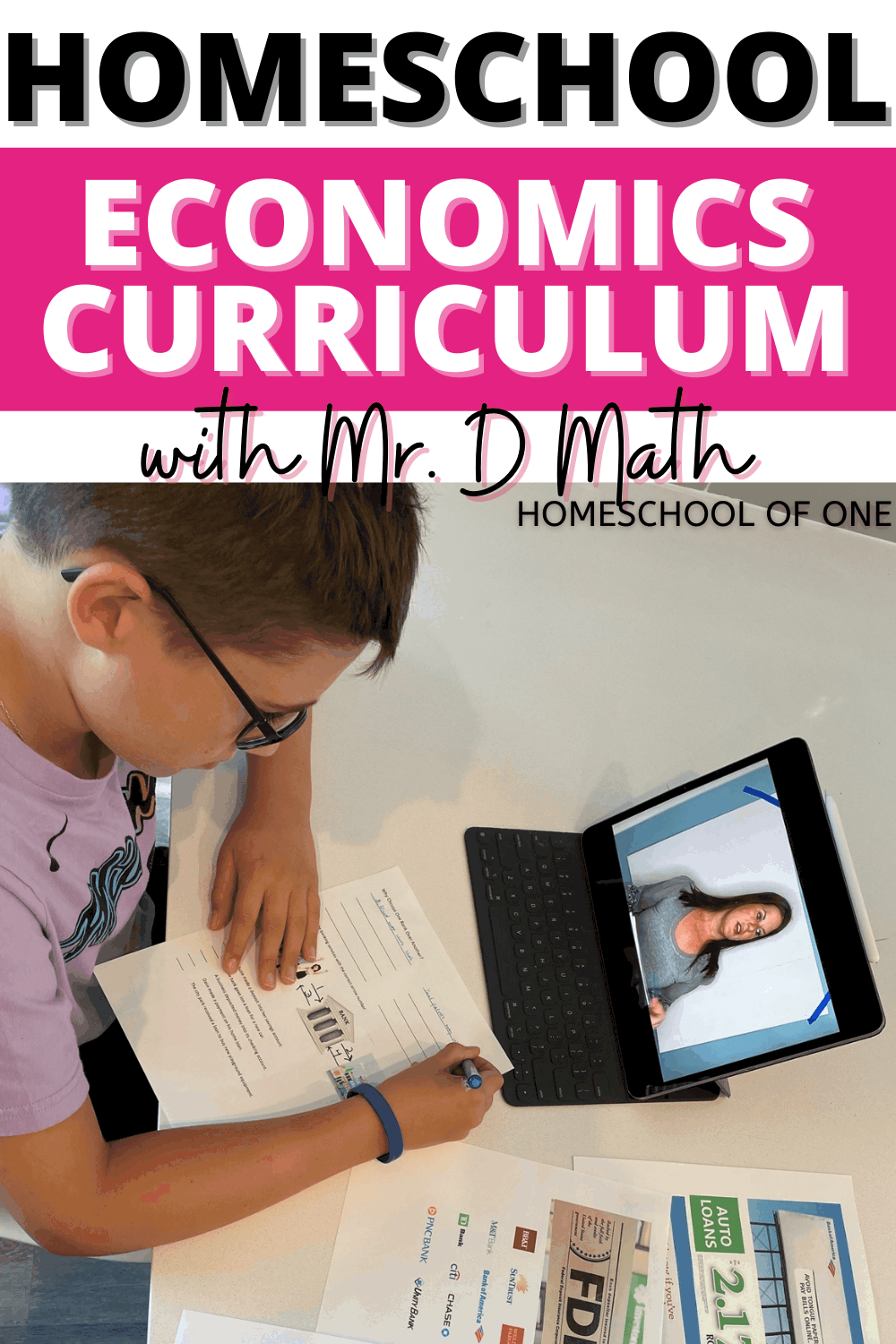 Homeschool Economics Curriculum Review | Mr. D Math