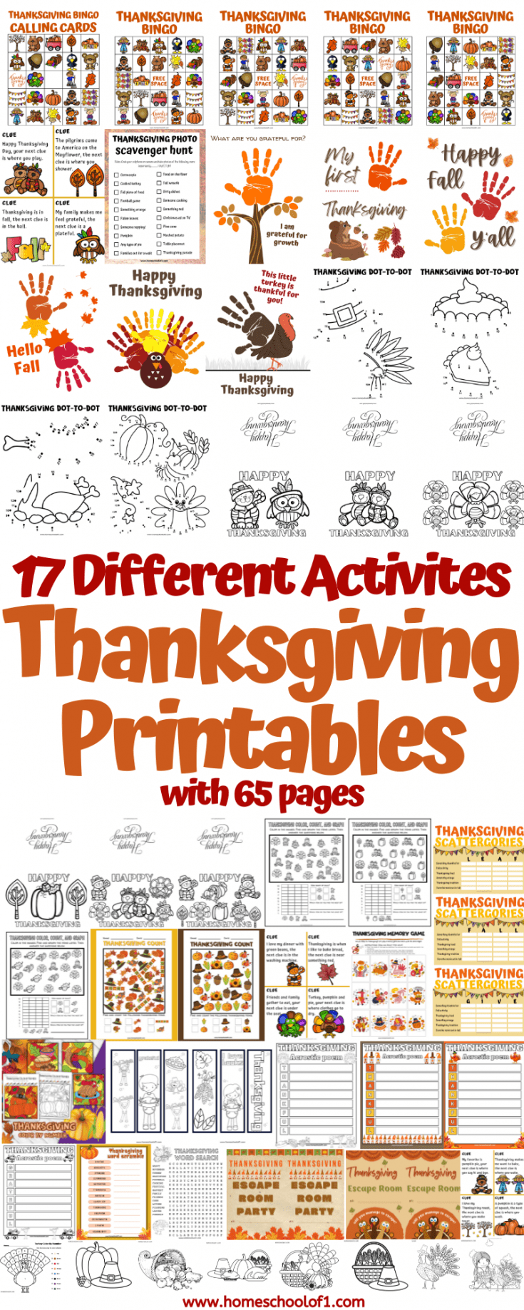 Best Thanksgiving Fun For The Kids - Homeschool of 1
