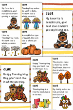 Thanksgiving Scavenger Hunt Printable The Kids Will Love