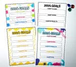 Free New Year's Resolution Printable For Kids in 2024