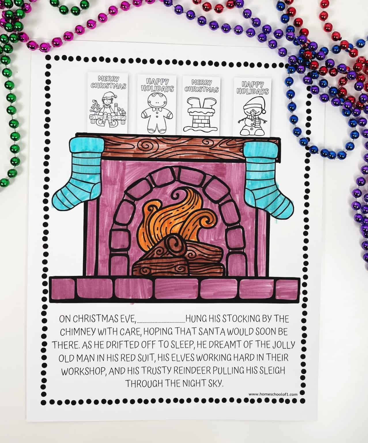 Free Christmas Coloring Pages for Kids