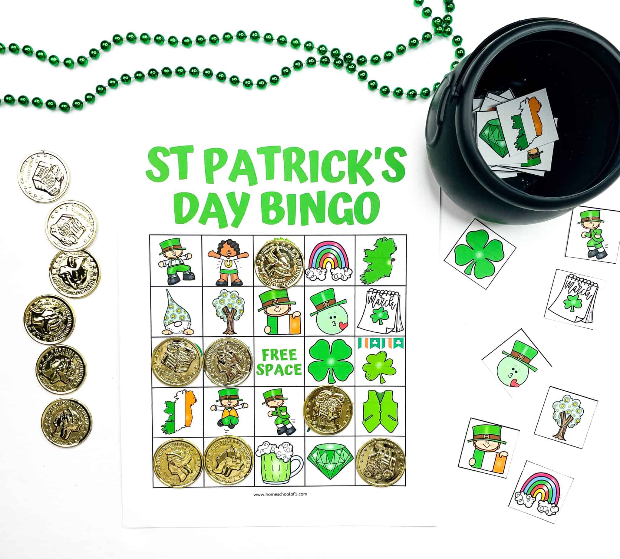 Free St Patrick’s Day Bingo Printable for Kids