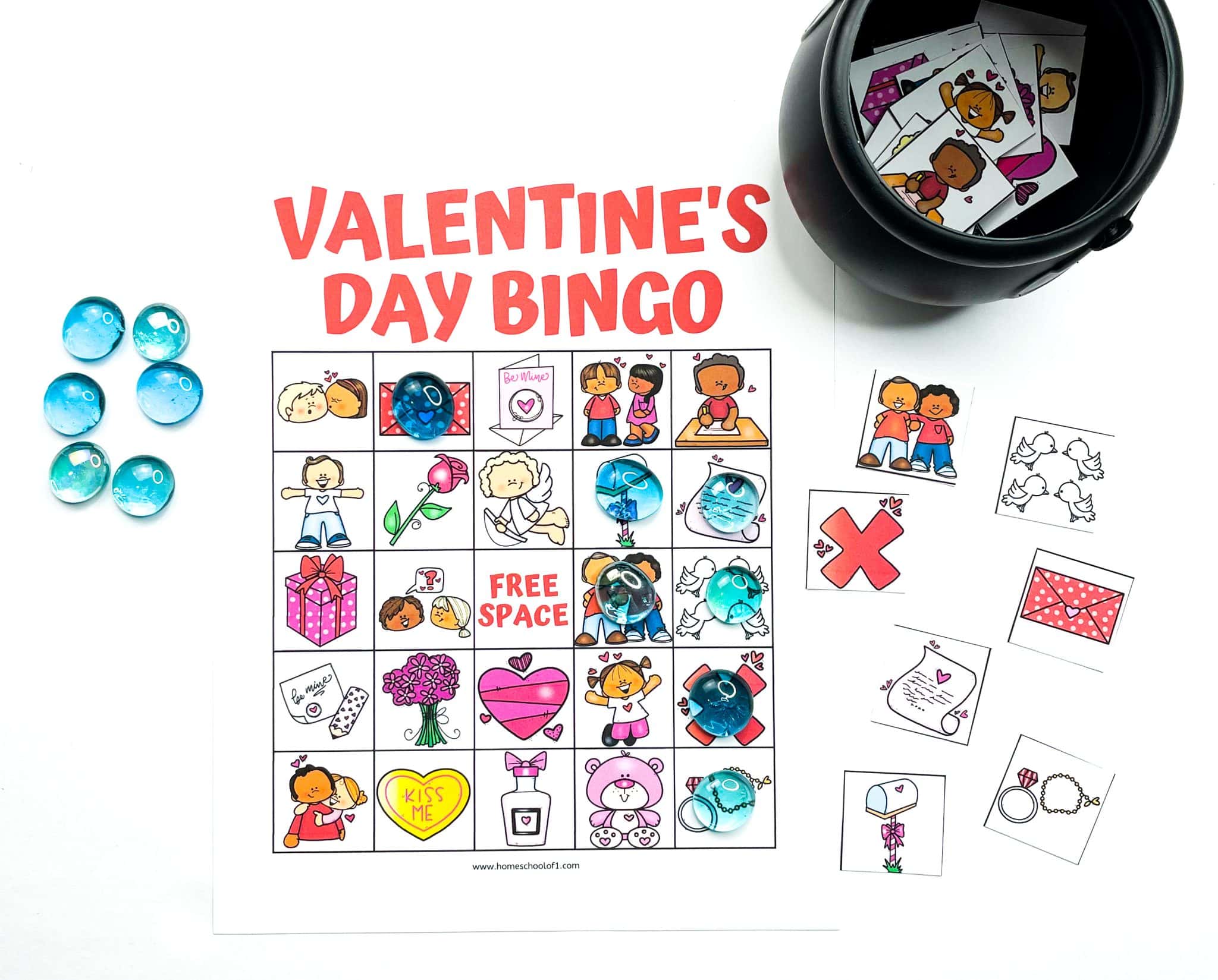 Free Printable Valentine Bingo Cards