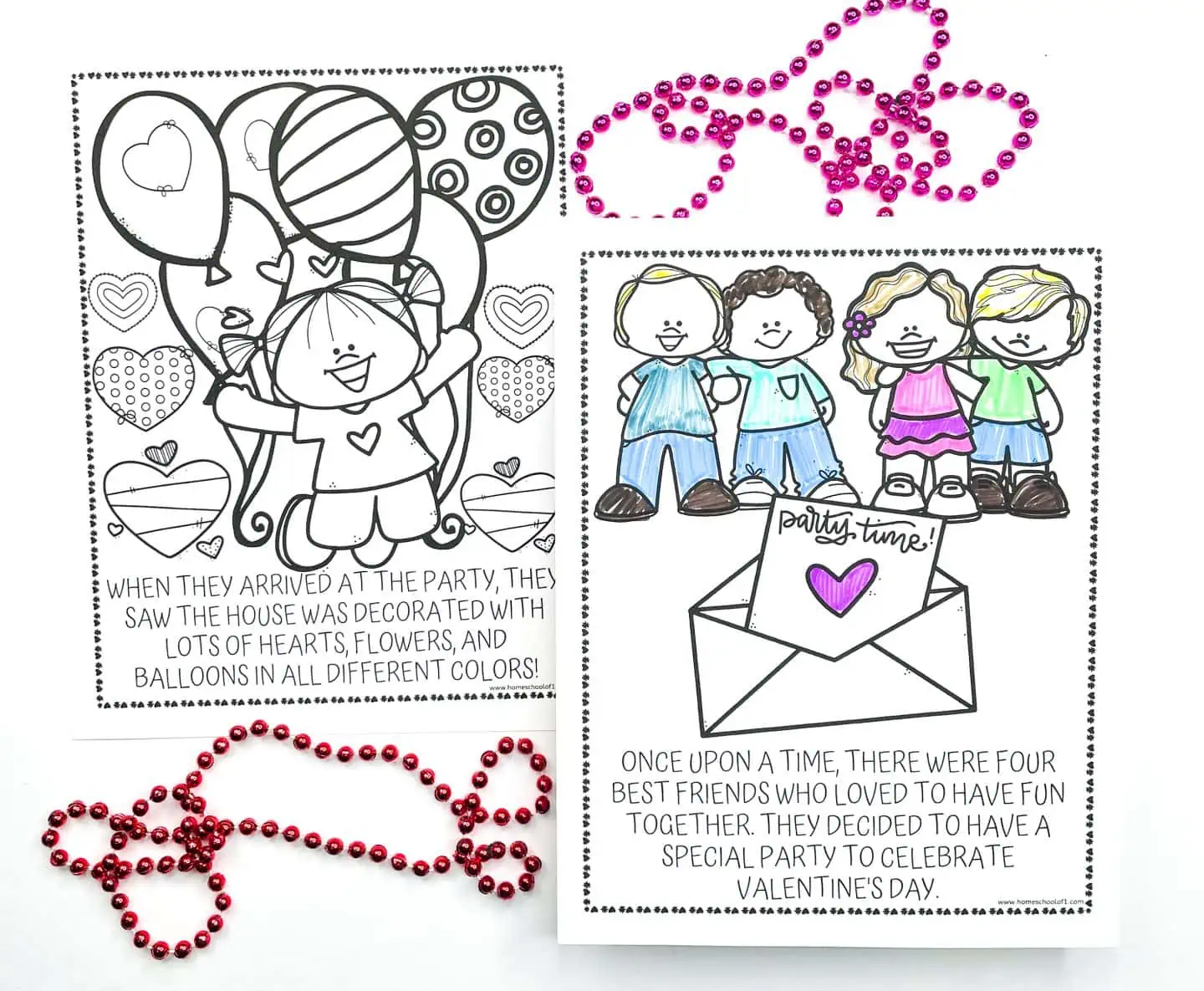 7 Free Printable Valentines Coloring Pages For Kids