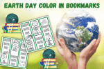 Free Earth Day Bookmarks to Color In - Homeschool of One