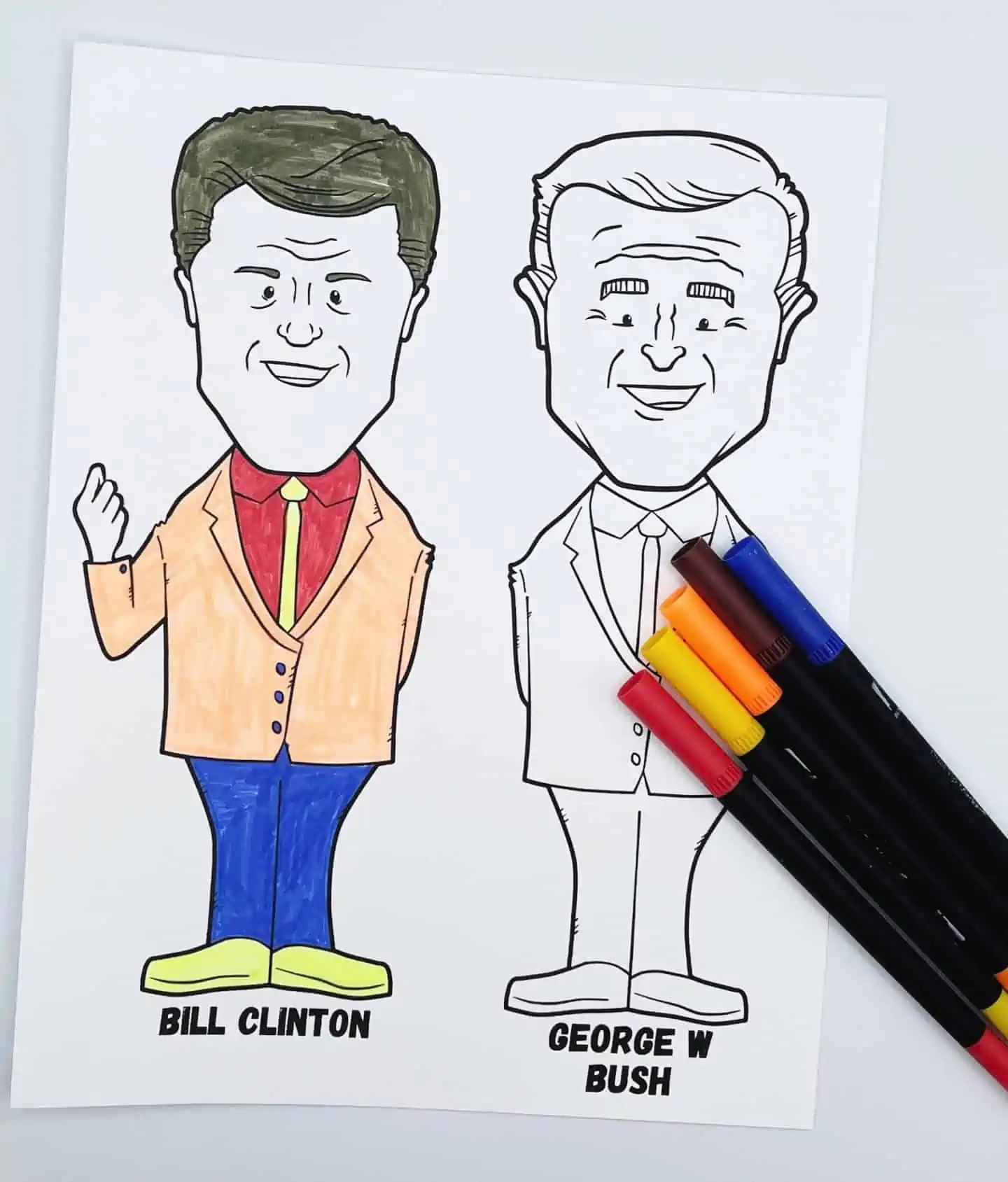 27 Free Presidents Day Coloring Pages (All 46 Presidents)