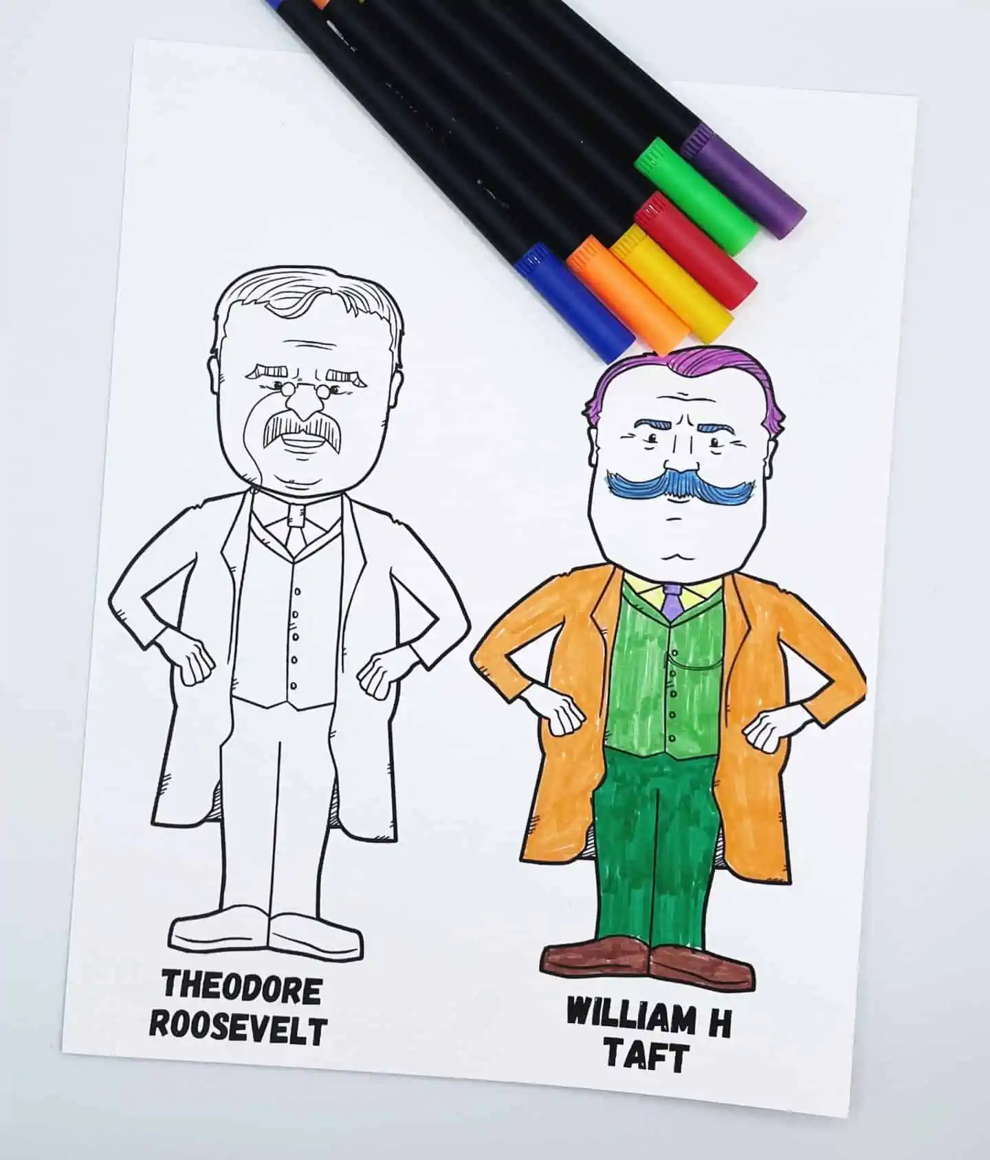 27 Free Presidents Day Coloring Pages (All 46 Presidents)