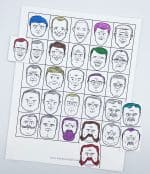 Free Presidents Matching Game Printable