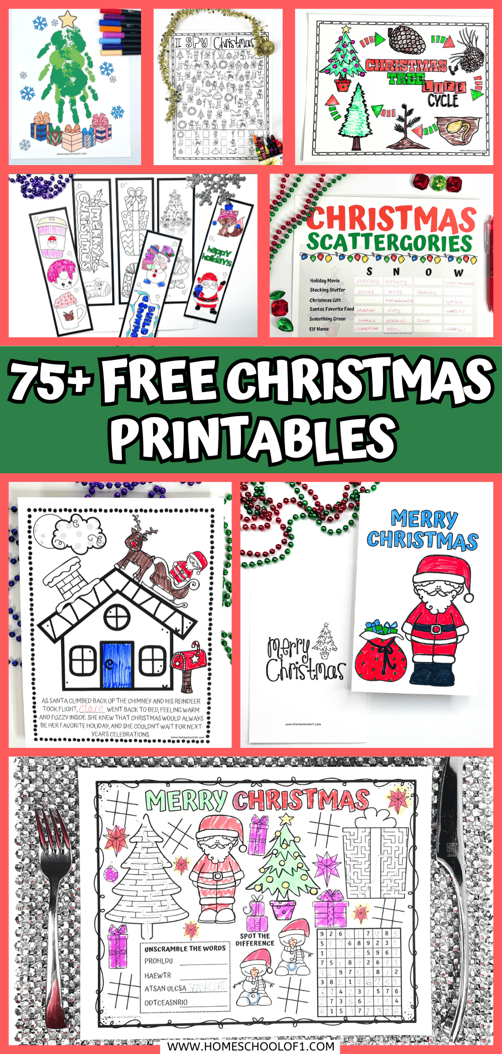 75+ Free Printable Christmas Activities For Kids