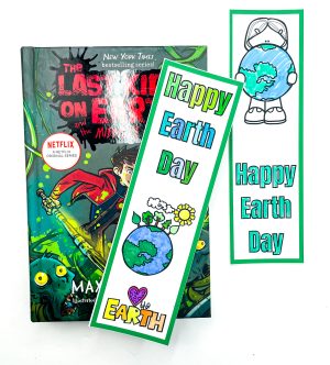 Free Printable Earth Day Bookmarks to Color