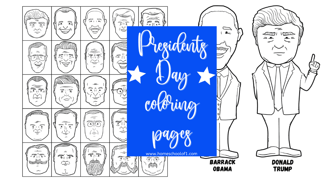 27 Free Presidents Day Coloring Pages (All 46 Presidents)