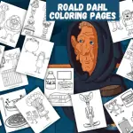 16 Free Roald Dahl Coloring Pages That Are Splendiferous