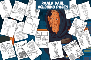 16 Free Roald Dahl Coloring Pages That Are Splendiferous