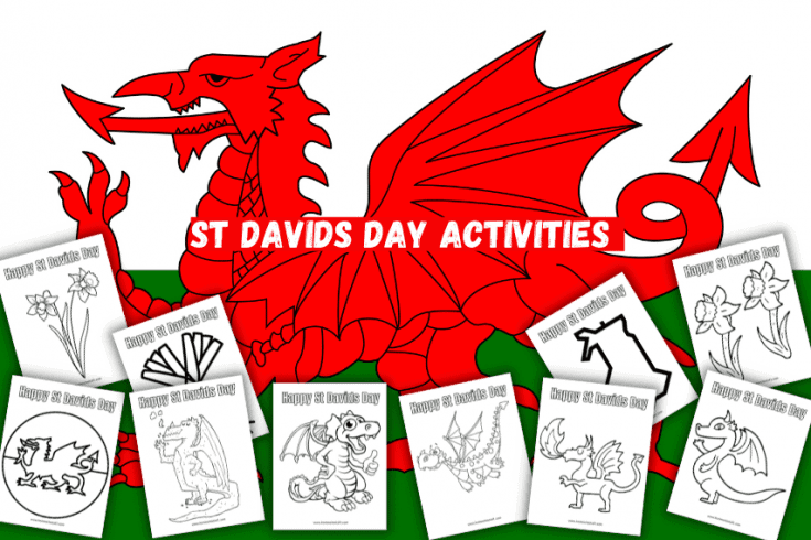 St David's Day Activities (+ 10 Free Colouring Sheets)