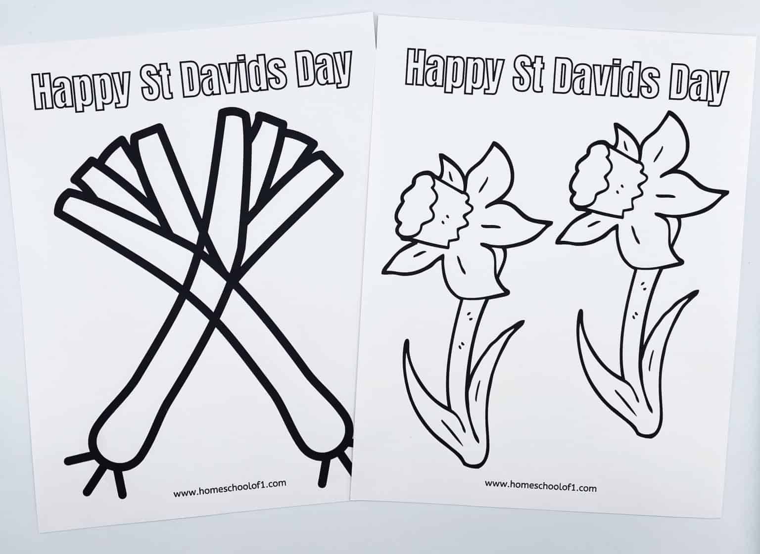 St David's Day Activities (+ 10 Free Colouring Sheets)