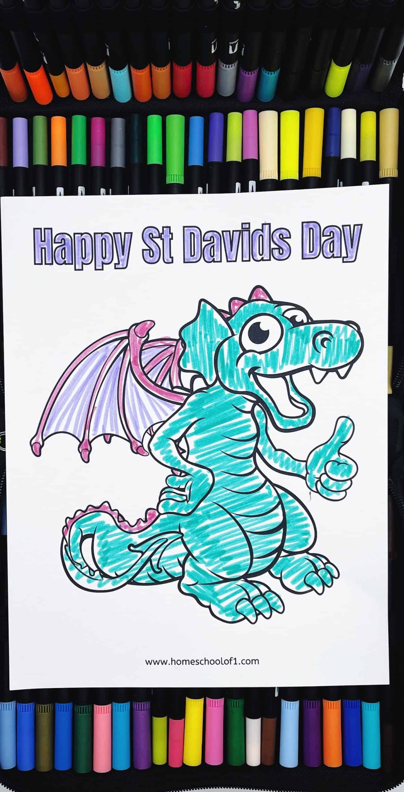 St David's Day Activities (+ 10 Free Colouring Sheets)
