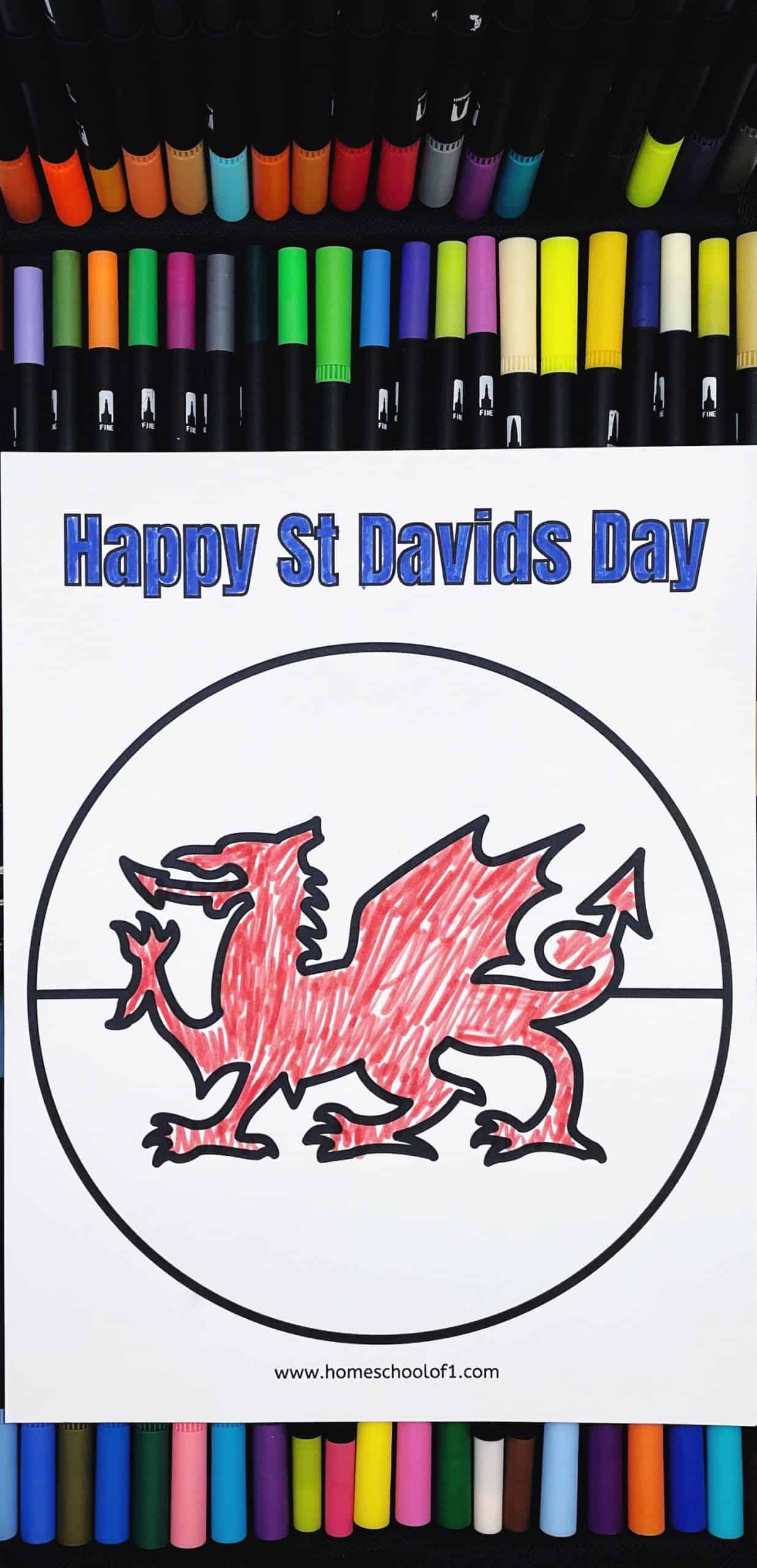 St David's Day Activities (+ 10 Free Colouring Sheets)
