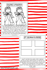 St George's Day Activities (+ 6 Free Colouring Sheets)