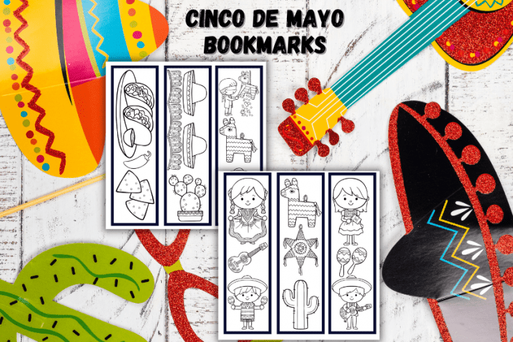 The Best Cinco De Mayo Books + Free Bookmarks to Color