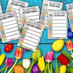 Free Easter Acrostic Poem Templates for Kids
