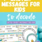 Free Easter Printable Cipher Wheel