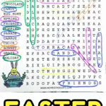 Free Easter Word Search Printable for Kids