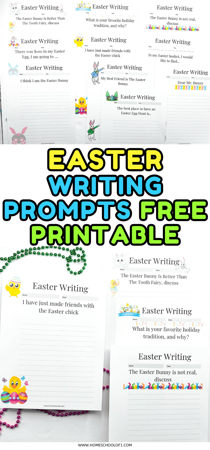 Free Easter Writing Prompts for Kids to Inspire Fun