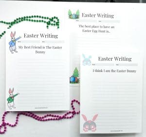 Printable Easter Writing Prompts (Free PDF for Kids)