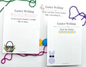 Printable Easter Writing Prompts (Free PDF for Kids)