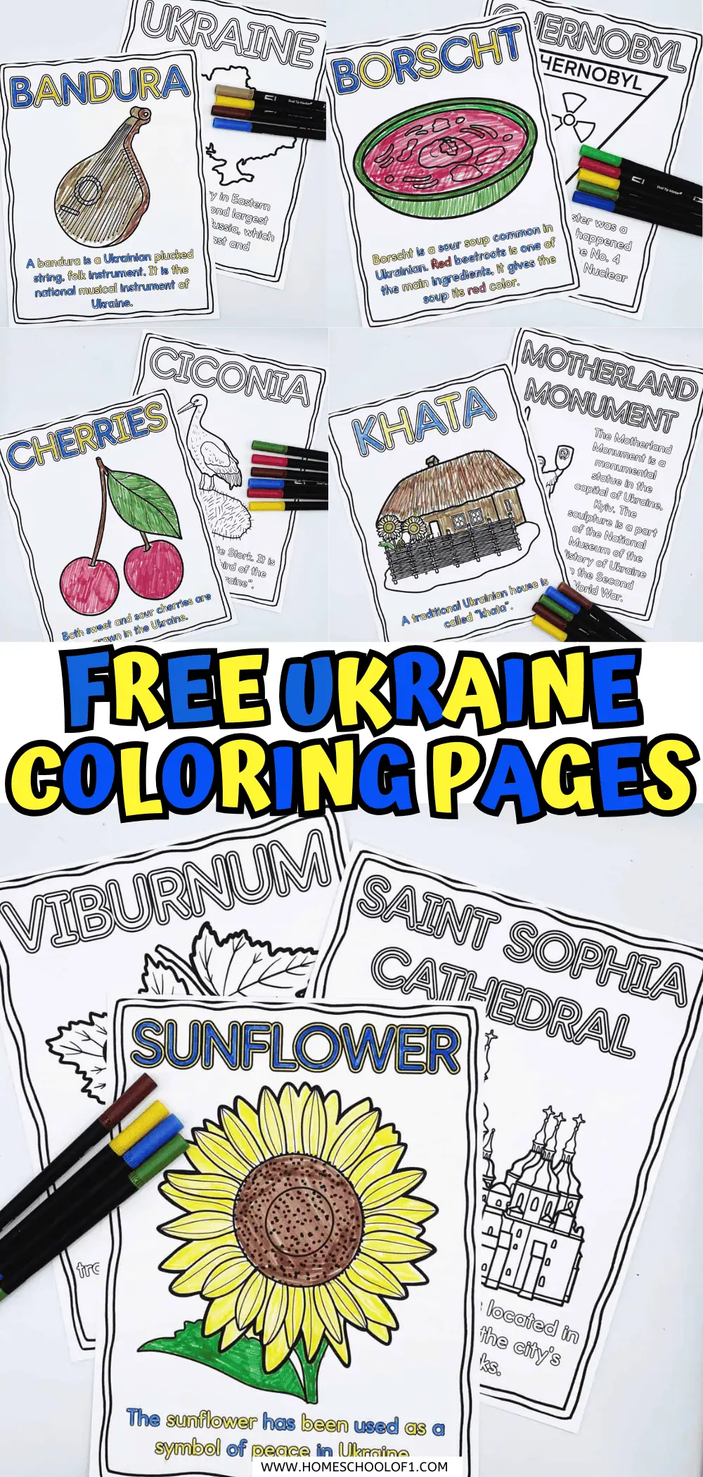 Free Ukraine Coloring Pages