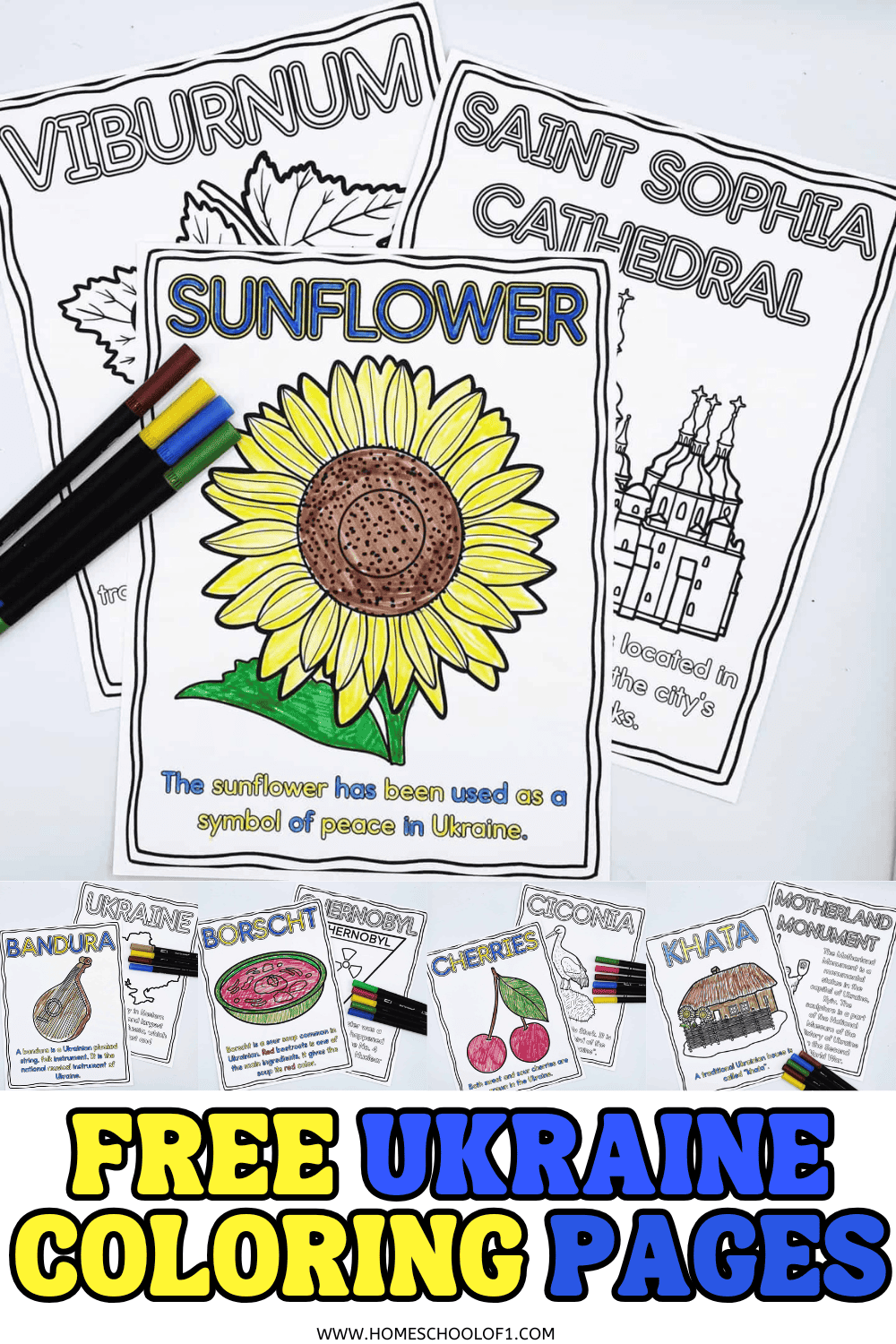 Free Ukraine Coloring Pages