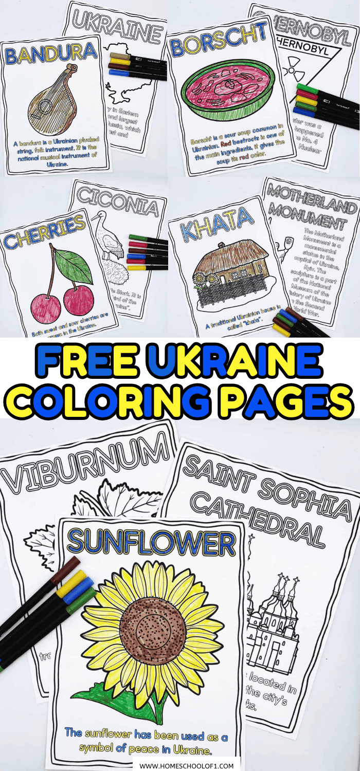 Free Ukraine Coloring Pages