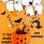 12 Free Printable Halloween Writing Prompts