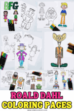Free Roald Dahl Coloring Pages for Kids