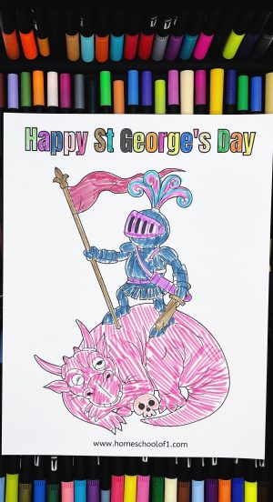 St George's Day Activities (+ 8 Free Colouring Sheets)